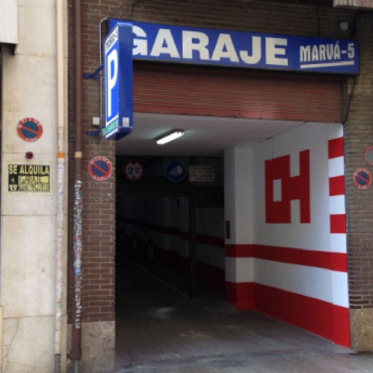 Parking Público GARAJE MARVÁ 5 (Cubierto) en Valencia